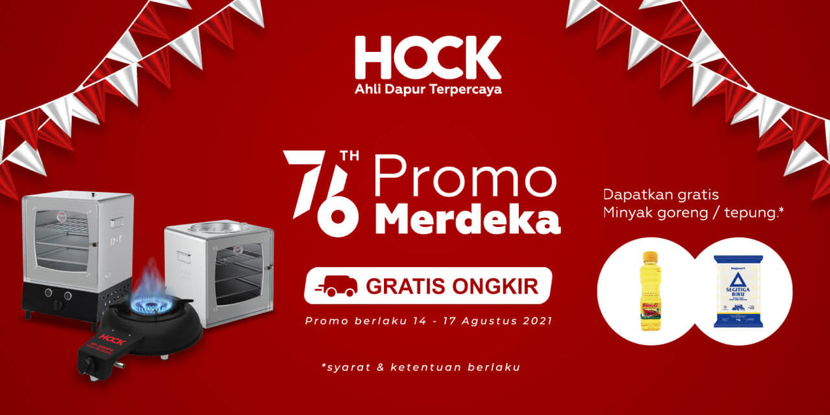 Promo HUT RI ke-76 Gratis Ongkir Ke Seluruh Indonesia – Hock