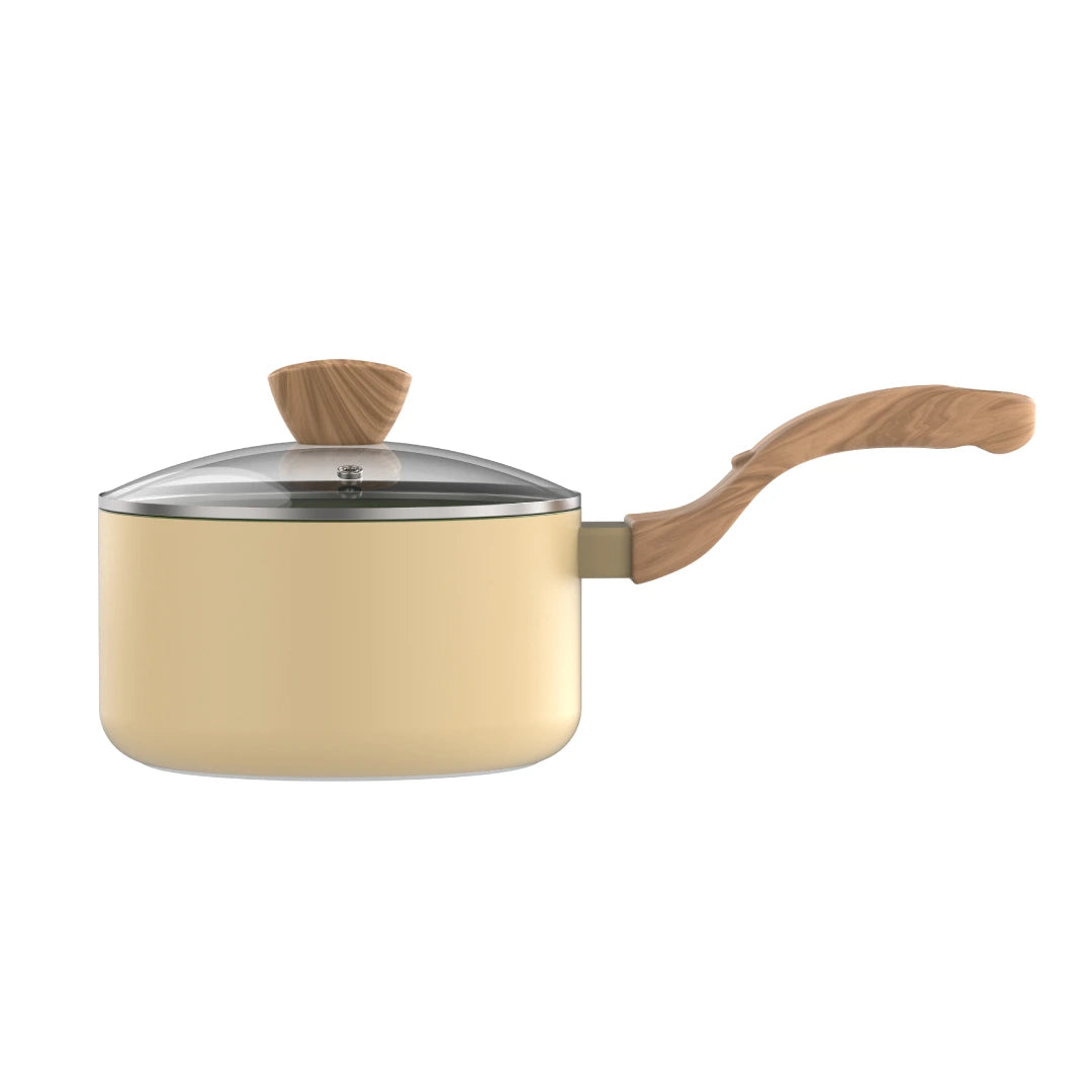 Sauce Pan With Lid 18 CM Ceramic Jade Series – Hock